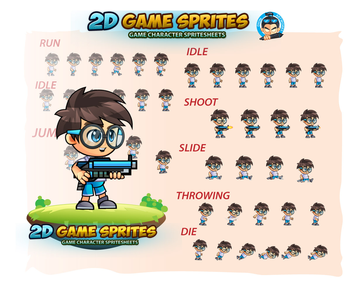 2D-Game-Sprites-057 | Game Art Partners